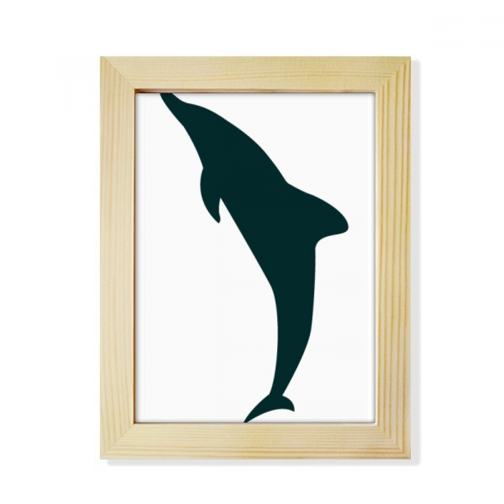Blue Ocean Friendly Streamline Dolphin Desktop Adorn Photo Frame ...