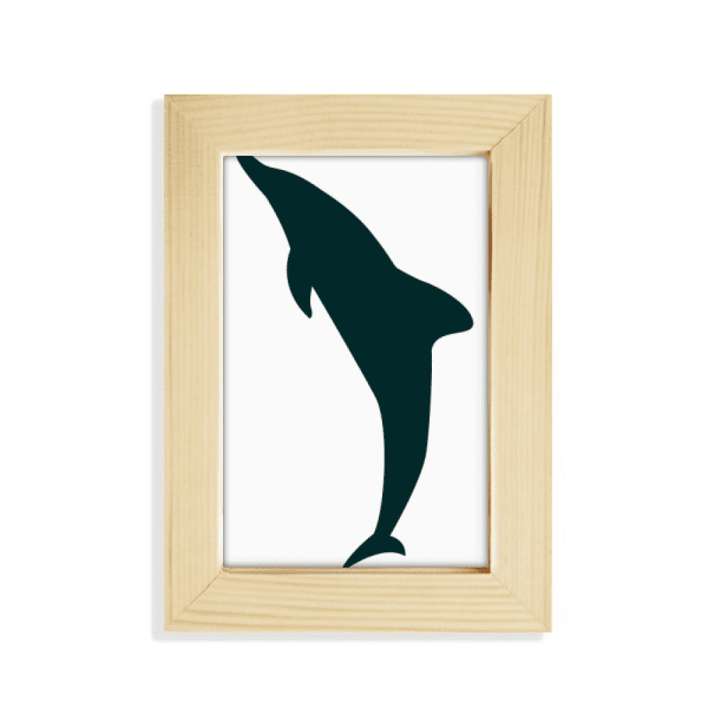 Blue Ocean Friendly Streamline Dolphin Desktop Display Photo Frame ...