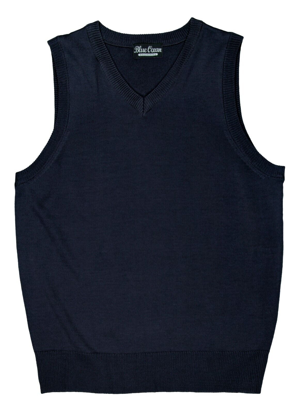 Blue Ocean Kids Solid Sweater Vest (sv-243 Kids) - Walmart.com