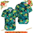 Blue Ocean Ninja Turtle Funny Hawaiian Shirt - Walmart.com