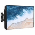 Blue Ocean Outdoor TV Cover 60 to 65 Inch Wave Beach Abstract Seaside ...