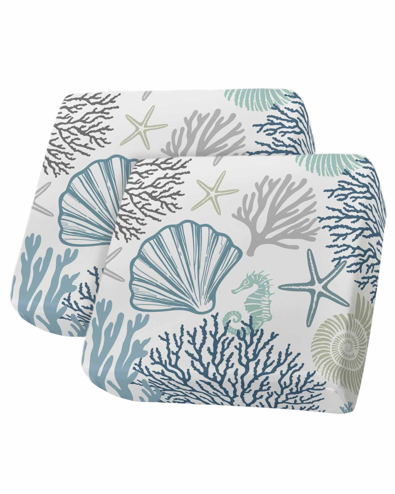 Blue Ocean Sofa Couch Cushion Covers Washable, Removable Stretchable ...