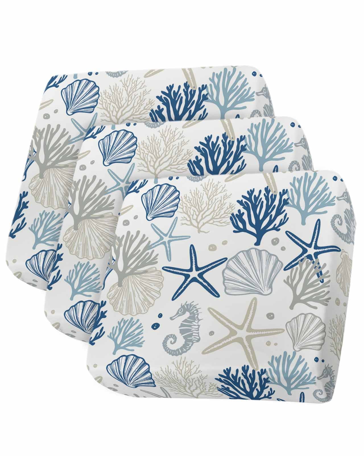 Blue Ocean Sofa Couch Cushion Covers Washable, Removable Stretchable ...