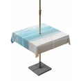 Blue Ocean Table Cloth Rectangle Outdoor Tablecloth, Coastal Sea Beach ...
