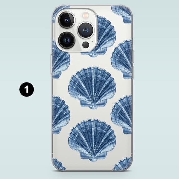 Blue Ocean Transparent Phone Case, Slim Shockproof Protective Cover ...