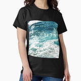 Blue Ocean Waves H1982, Premium Unisex Tee – Extended Sizes Up to 5XL ...