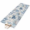 Blue Octopus Coastal Kitchen Runner Rug 2x6 Washable Runners for ...