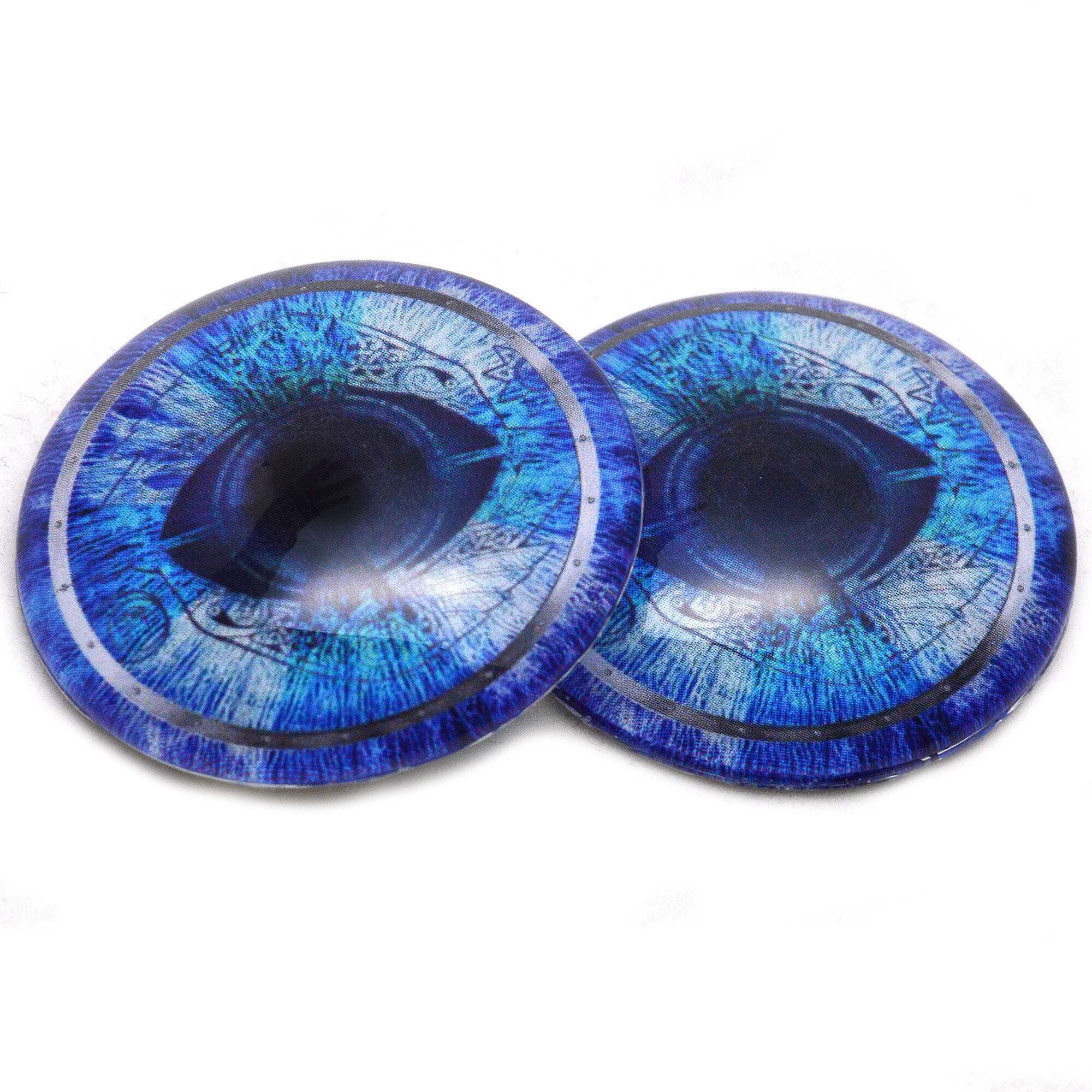 Blue Odin Glass Eyes Viking Cabochons - Walmart.com