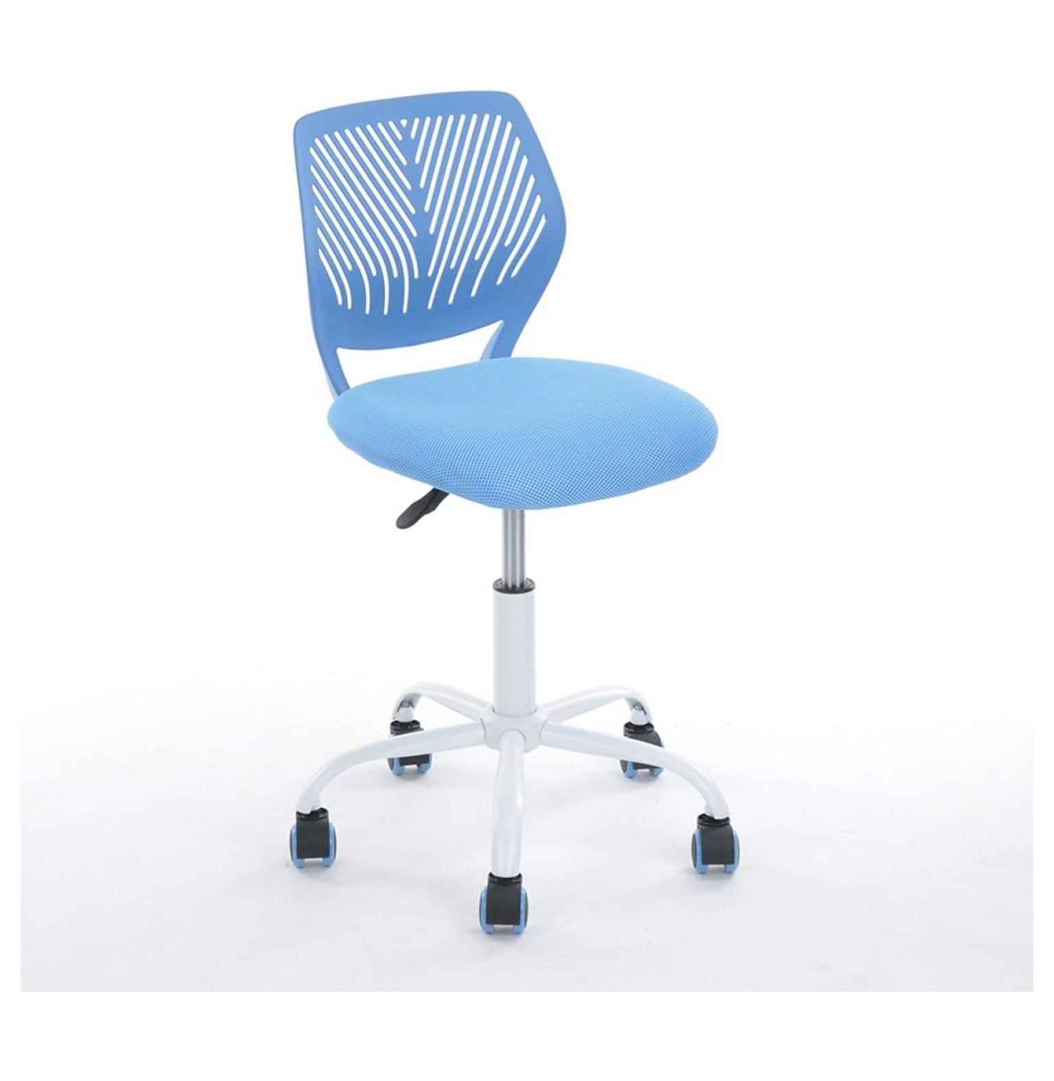 Blue Office Task Adjustable Desk Chair Back Home Children Study Chair ...