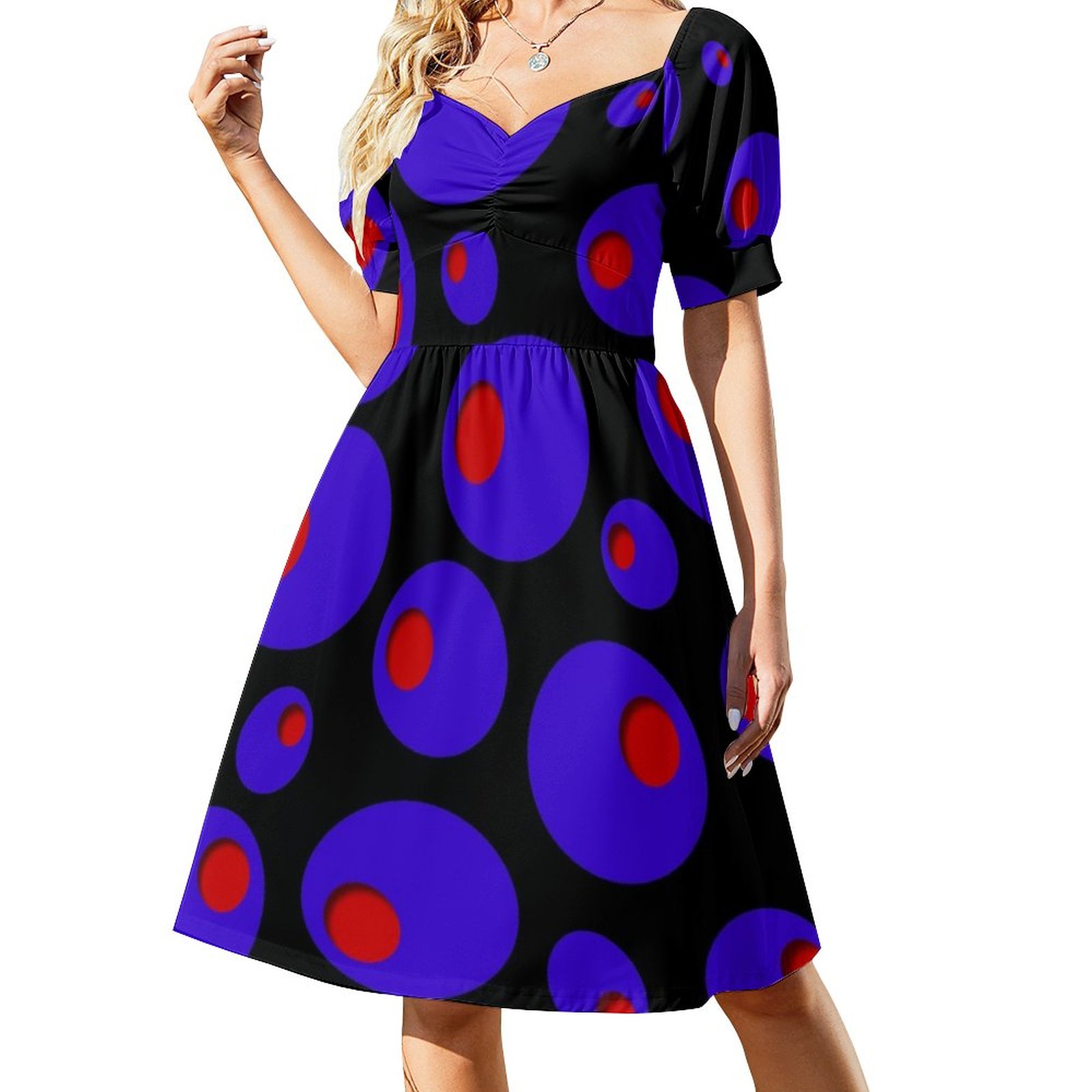 Blue Olives & Red Pimentos Sleeveless Dress Female dress women's ...