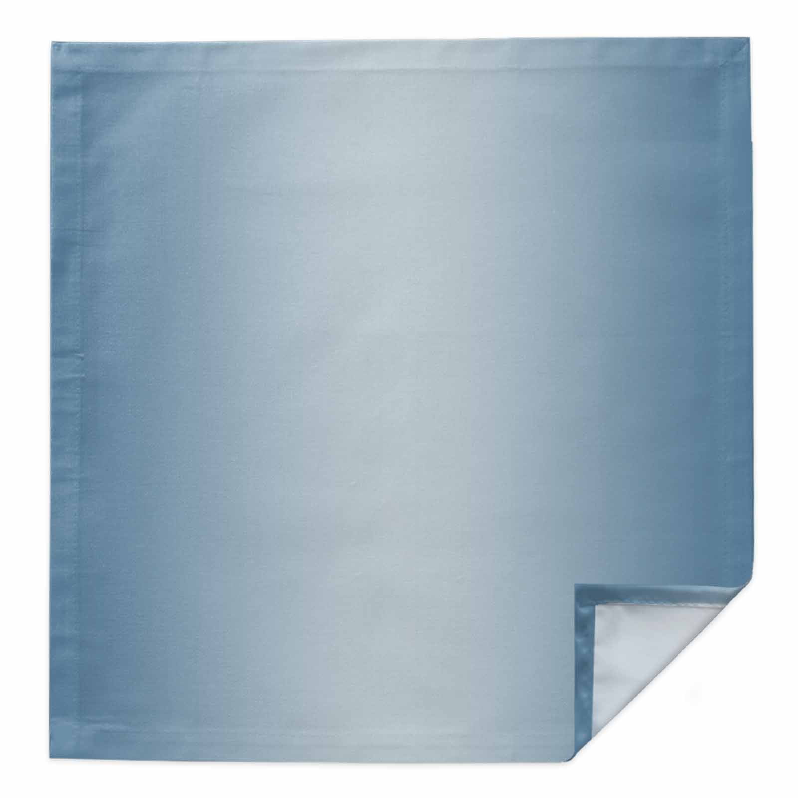 Blue Ombre Cloth Napkins Washable Set of 1, Modern Gradient Abstract ...