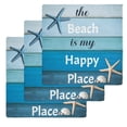 Blue Ombre Coastal Kitchen Dish Towels for Drying Dishes Set of 3 ...