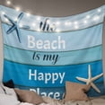 Blue Ombre Coastal Large Tapestry for Bedroom Wall Hanging Tapestry ...