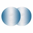 Blue Ombre Round Placemats Set of 2, Braided Polypropylene Place Mats ...