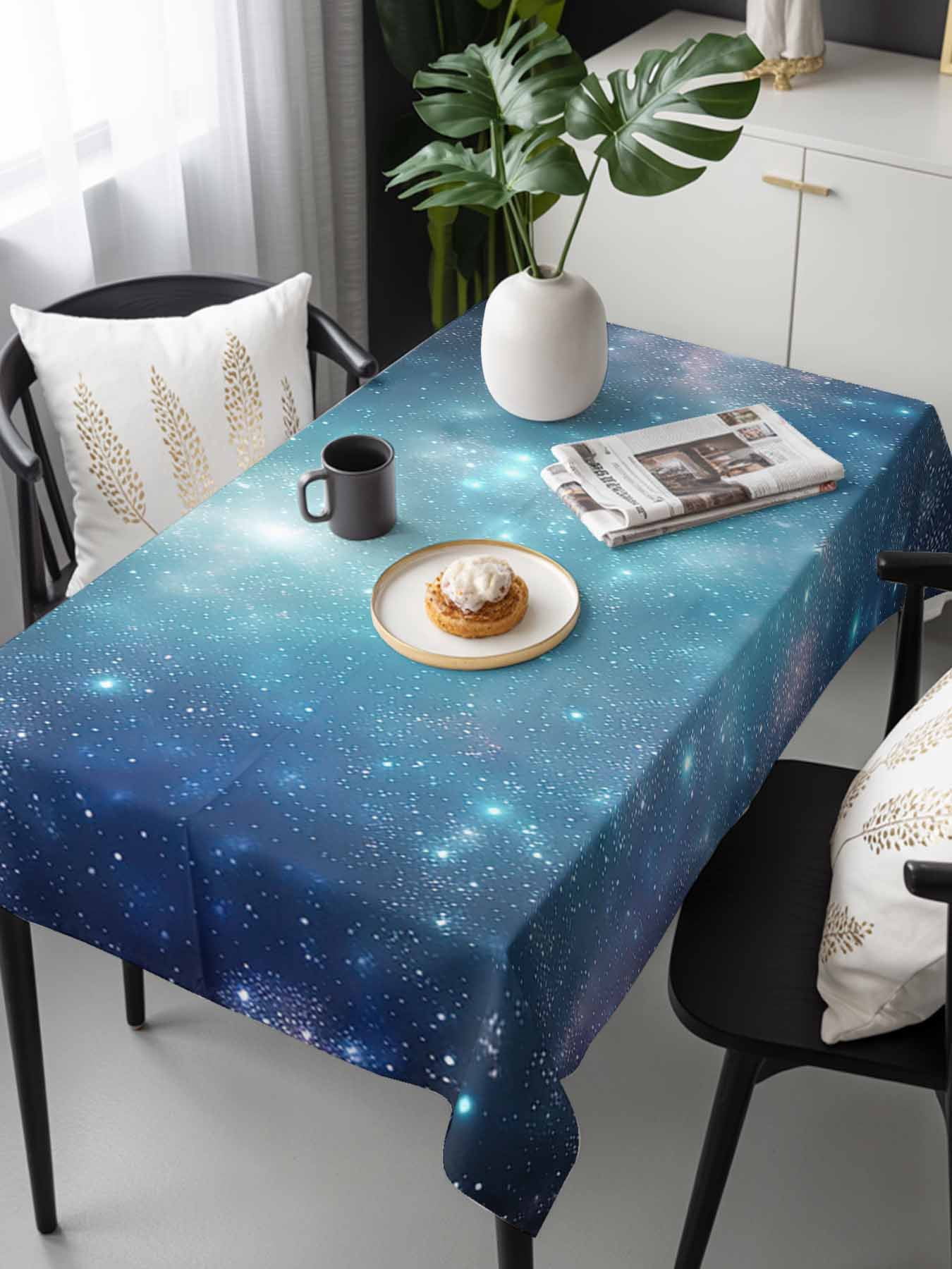 Blue Ombre Sky Tablecloth Rectangle Table Cloth 60x120, Waterproof ...