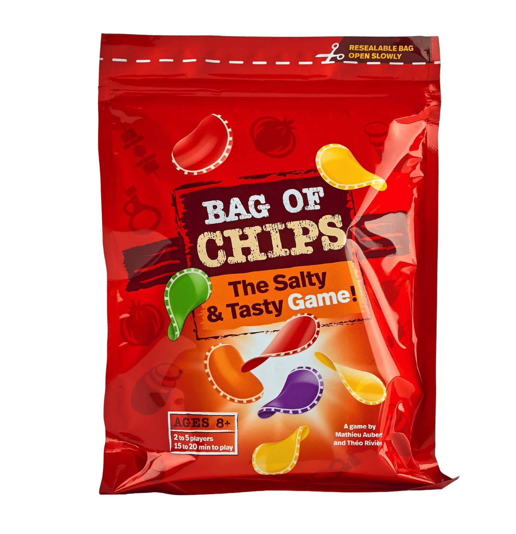 Blue Orange Games Bag of Chips Board Game - Family or Adult Party ...