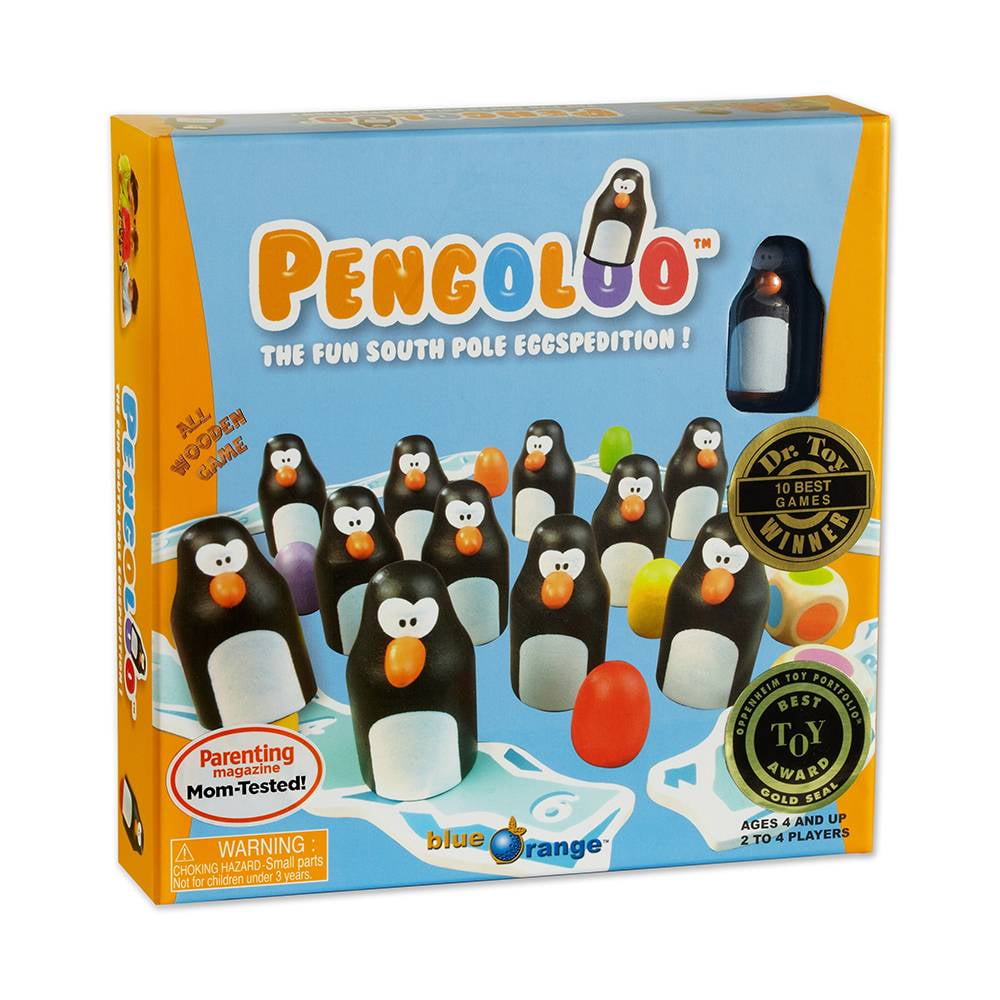 Blue Orange? Pengoloo? Wooden Memory Building Game For Kids - Walmart.com