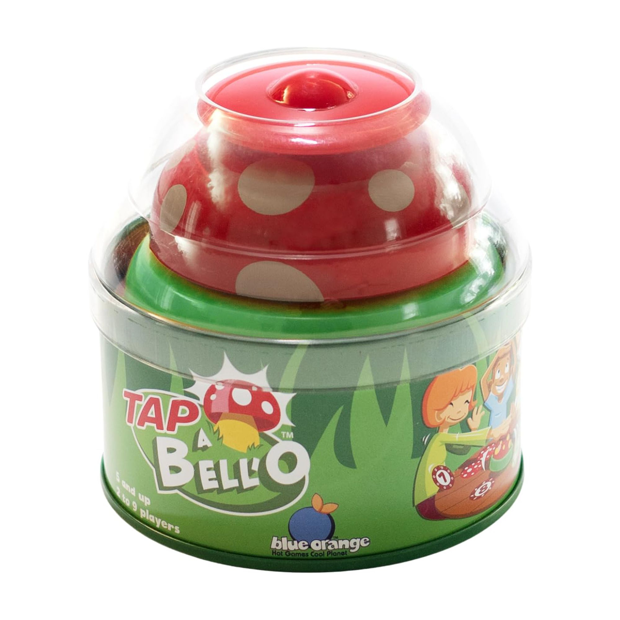 Blue Orange Tap a Bell’O Games, Fast Matching Card Party Game for ...