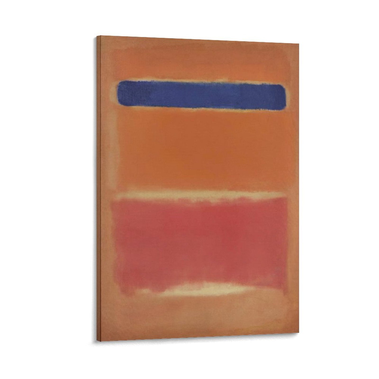 Blue Over Red 1953 by Mark Rothko Color Field Painting Wall Art Poster ...
