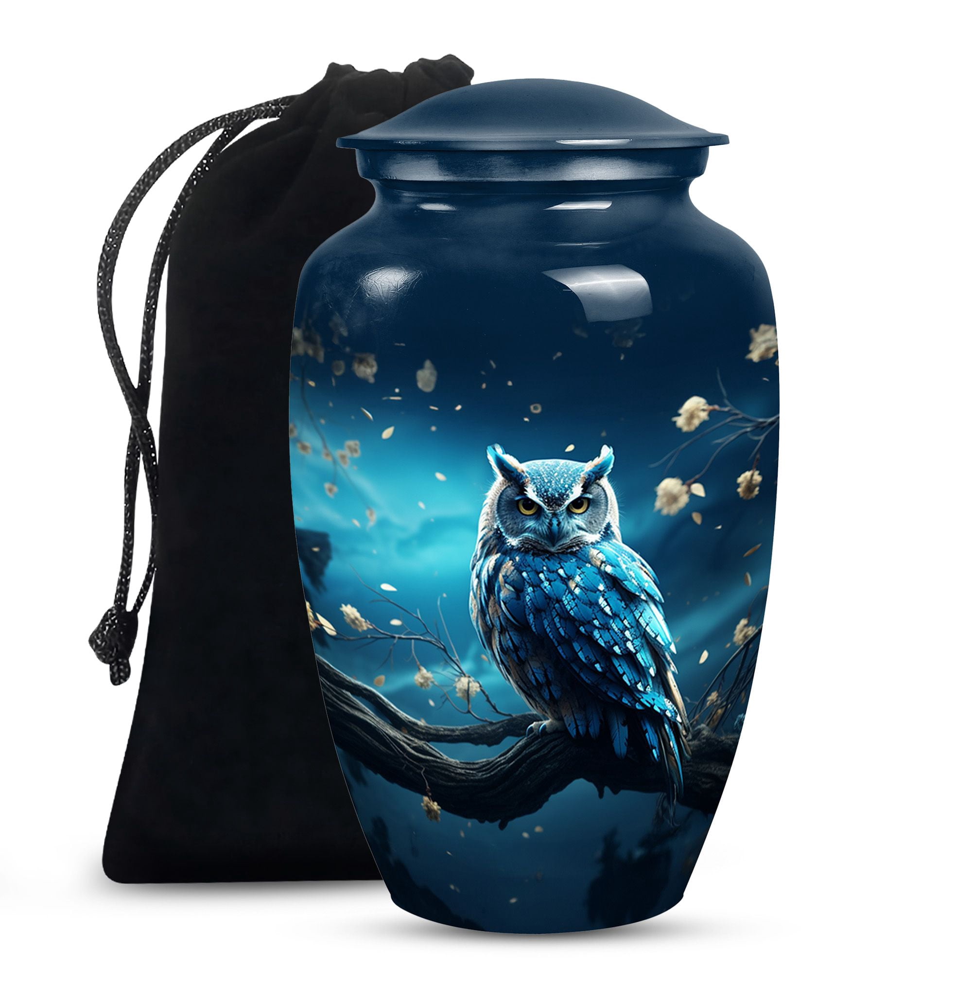 Blue Owl Urns For Ashes Adult Female - Funeral Urn For Ashes Male ...