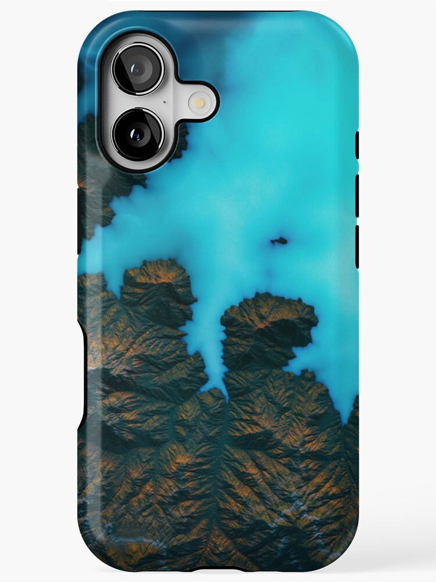 Blue Owl With Little Bird Art Phone Case for iPhone 11 12 13 14 15 16 ...