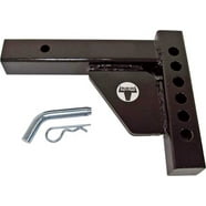 TRIMAX TRZ6AL-RP Razor 6in Aluminum Adjust Hitch-Dual Ball - Walmart.com