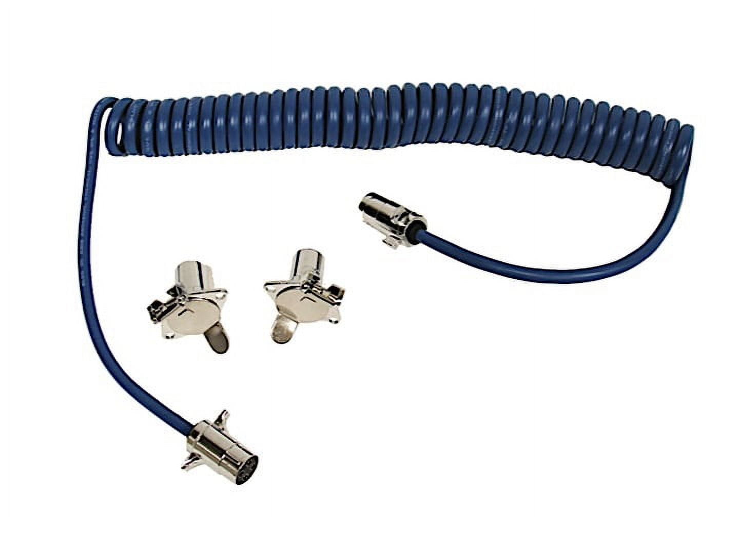 BLUE OX BX8861 4 WIRE COILED CABLE EXT.6 FT USEABL - Walmart.com
