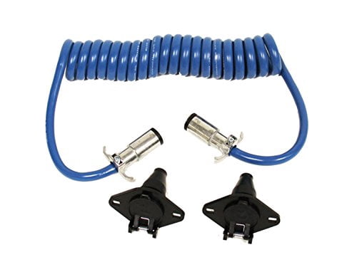 Blue Ox (BX8862 6-Wire Coiled Electric Cable - Walmart.com