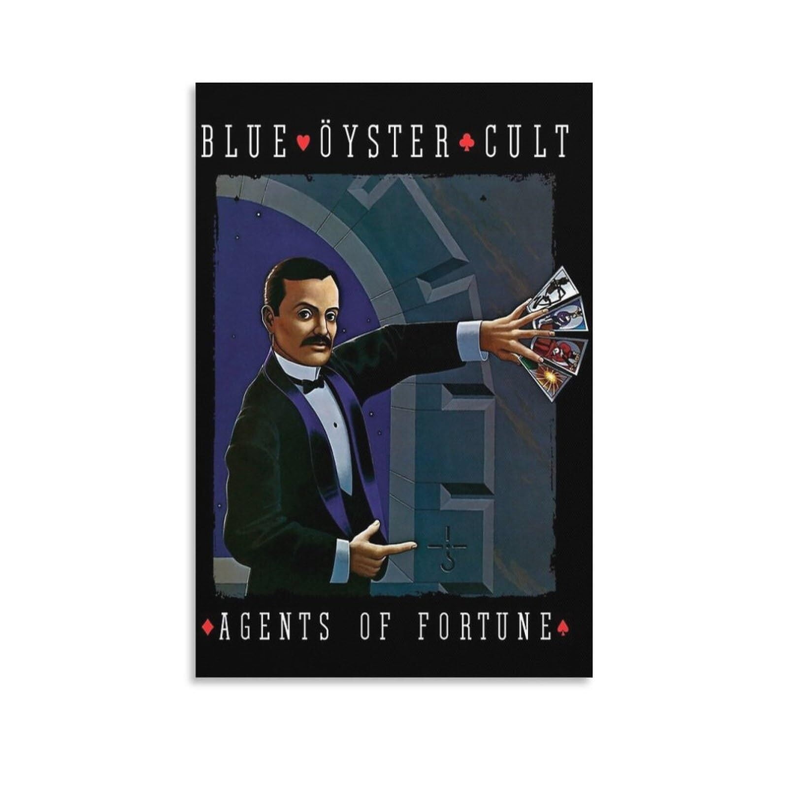 Blue Oyster Cult Agents of Fortune Poster 03 Canvas Poster Bedroom ...