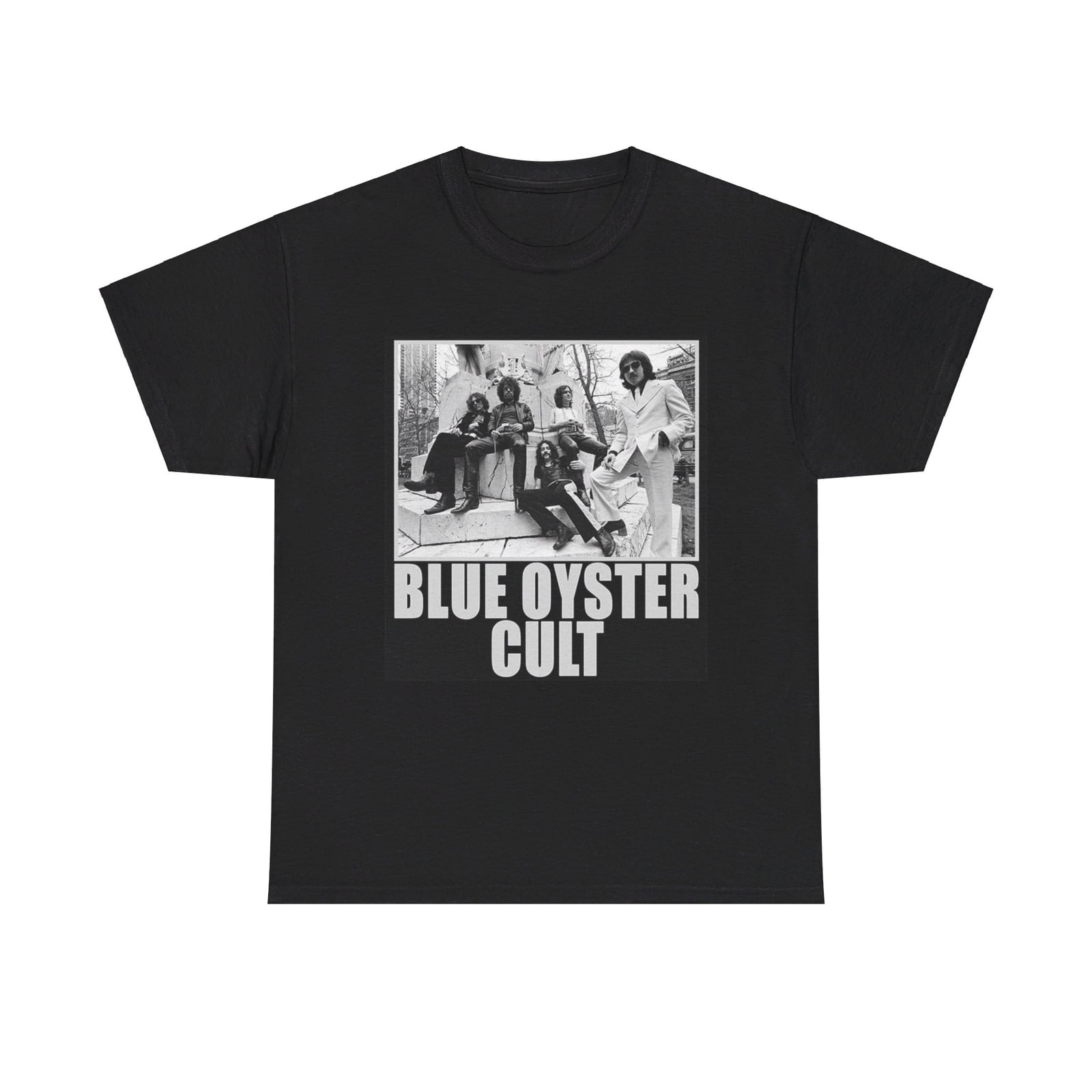 Blue Oyster Cult Shirt Retro Rock Poster Graphic Vintage Unisex Heavy ...
