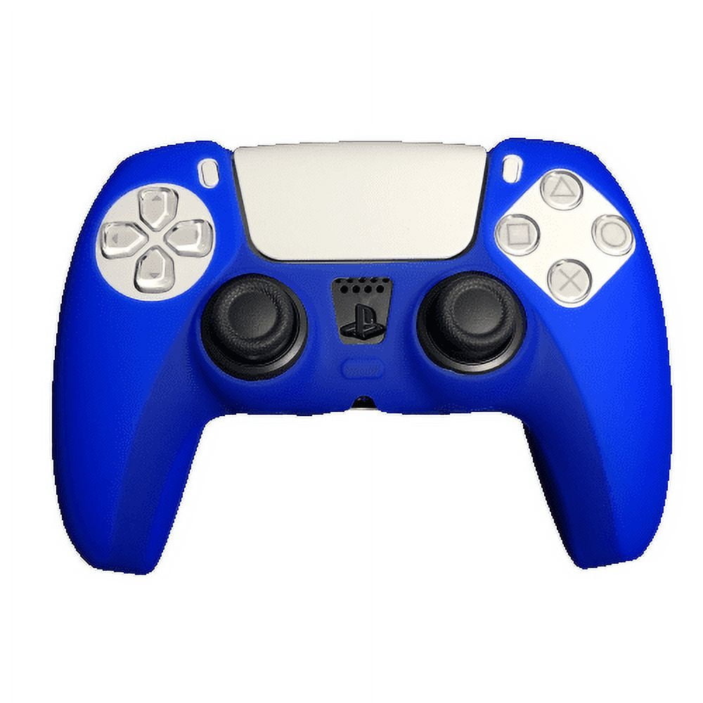 Blue PS5 Silicone Grip Gaming Rubber Case Cover Playstation 5 PS5 Skin ...