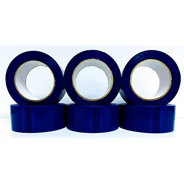 Blue Packing Tape,Moving Tape 2 Inch x 110 Yards, 2.0 Mil Thick,Heavy ...