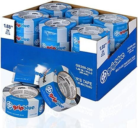 Blue Painters Tape 2 Inch Wide, Bulk - 24 Rolls Masking Tape ...