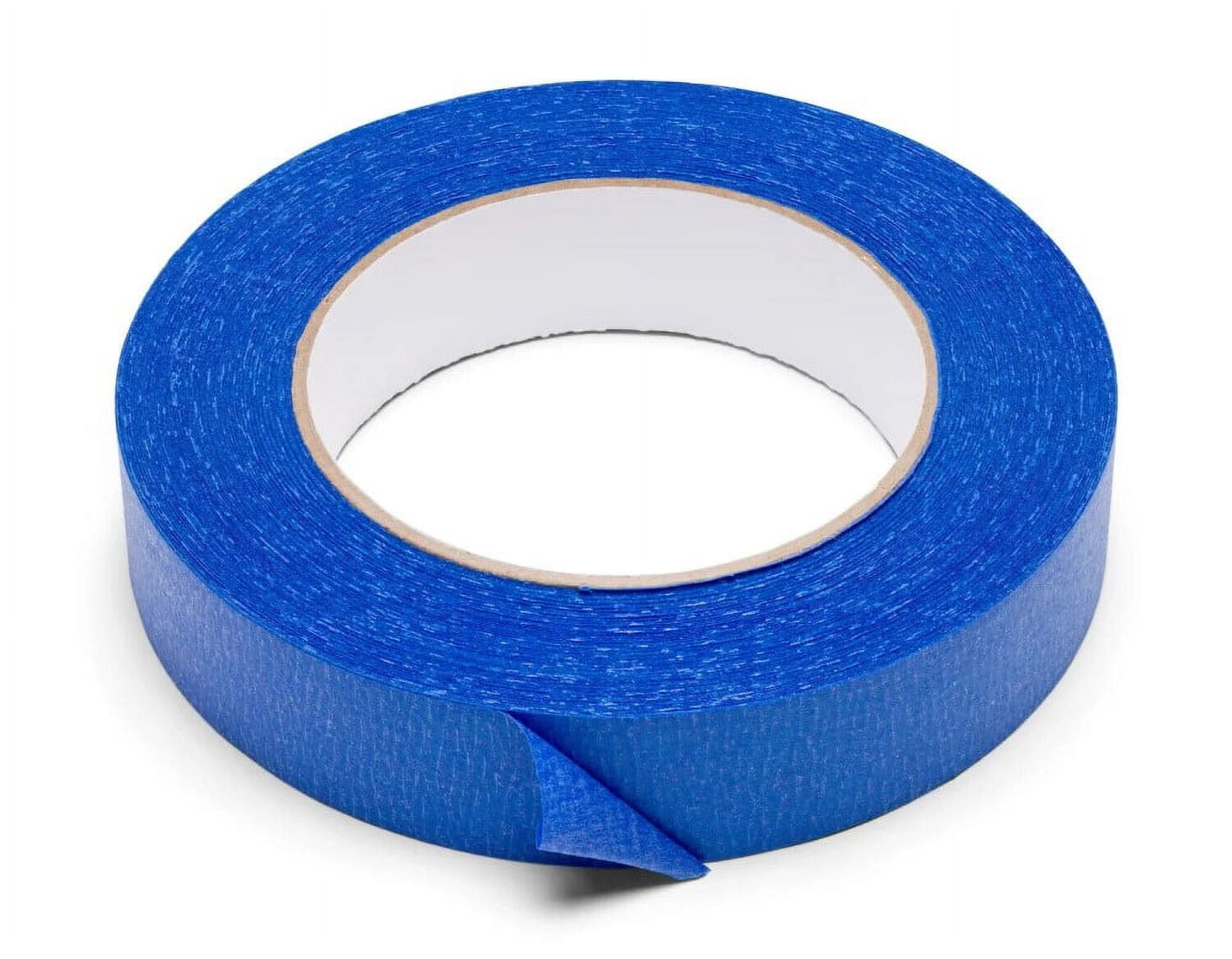 Blue Painters Tape (2 Pack) 1" x 60 YDS Masking Crafting Art Tape Clean ...
