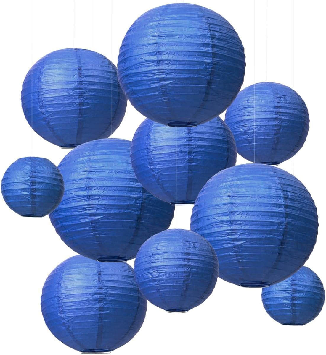 Blue Paper Lanterns for Graduation Decorations Classroom Graduation ...