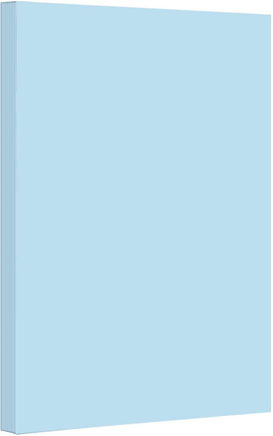 Blue Pastel Color Card Stock | 67Lb Cover Cardstock | 8.5" x 14" Inches ...