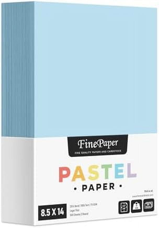 Blue Pastel Color Paper – Great for Arts and Crafts and Stationery ...