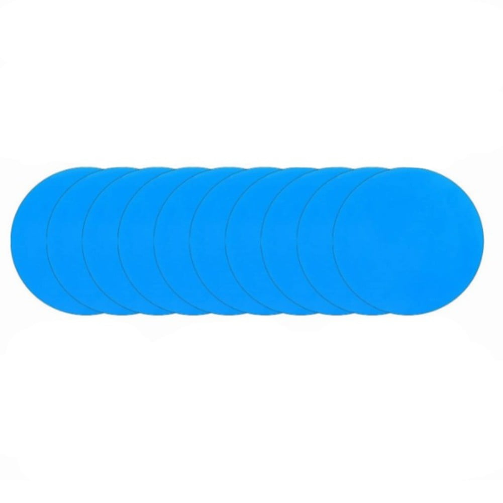 Blue Patches PVC Patches for Inflatable Pools - Easy Repair (Round ...