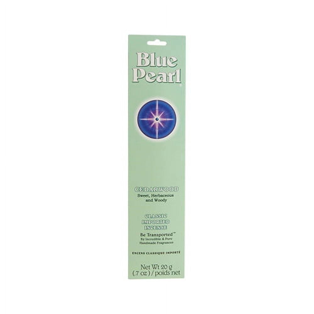 Blue Pearl Classic Imported Cedarwood Incense - 20 G - Walmart.com