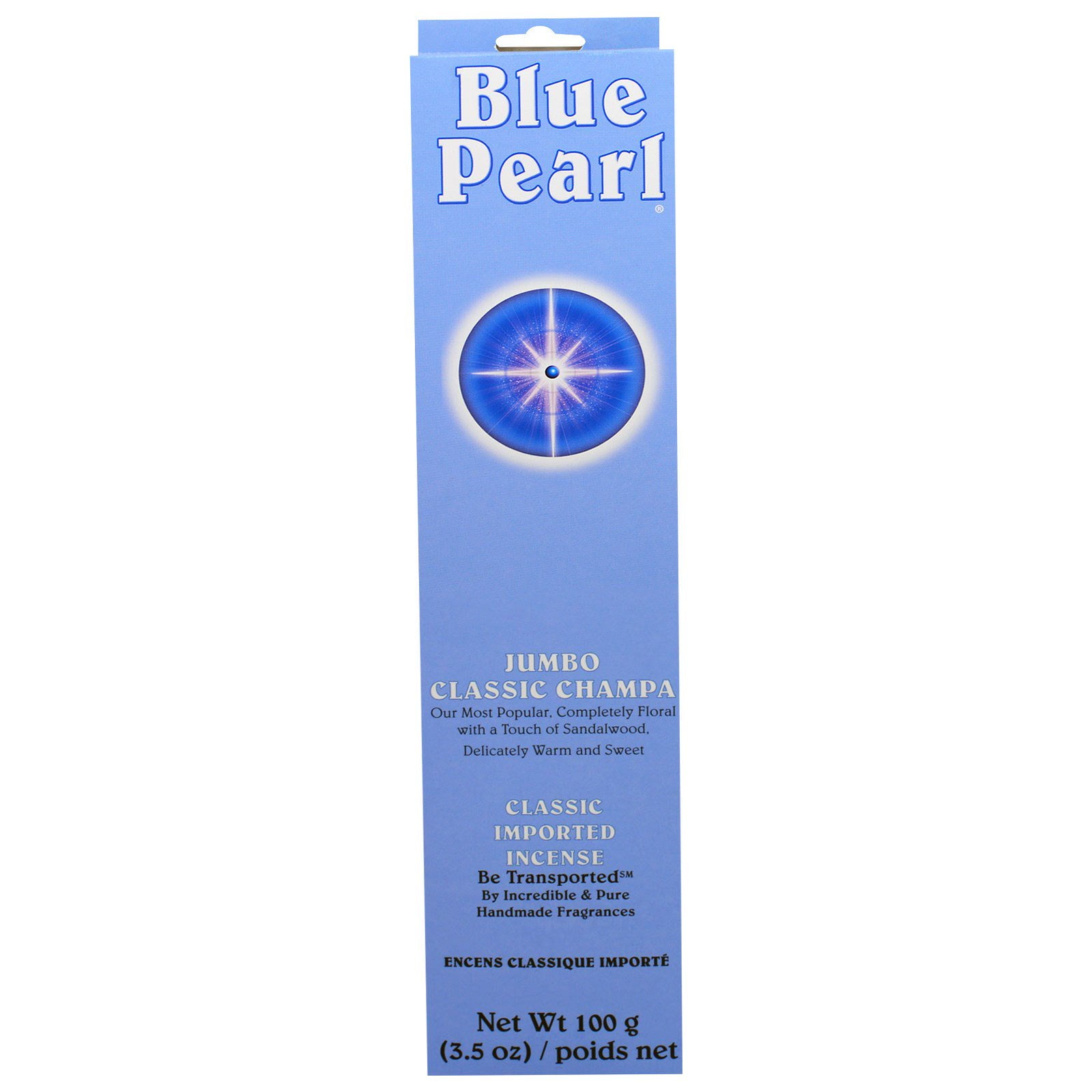 Blue Pearl Incense Classic Champa (Jumbo) 100 gram Incense - Walmart.com