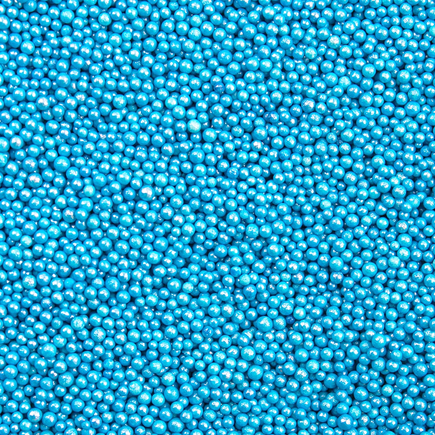 Blue Pearl Mini Sprinkle Beads (1/2 Cup) Candy Decor for Baking, Ice ...