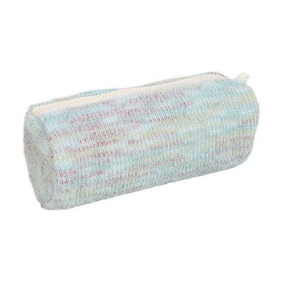Blue Pencil Pouch, Multi-Functional Cloth Storage Bag, Makeup Brush ...
