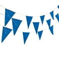 Blue Pennant Banner (100Ft) - 1 Piece - Walmart.com