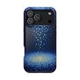 Blue Petal Downpour Blossom Elegant Flowers Waterfall Art Case form ...