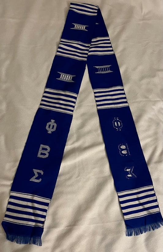 Blue Phi Beta Sigma Fraternity Stole - Walmart.com