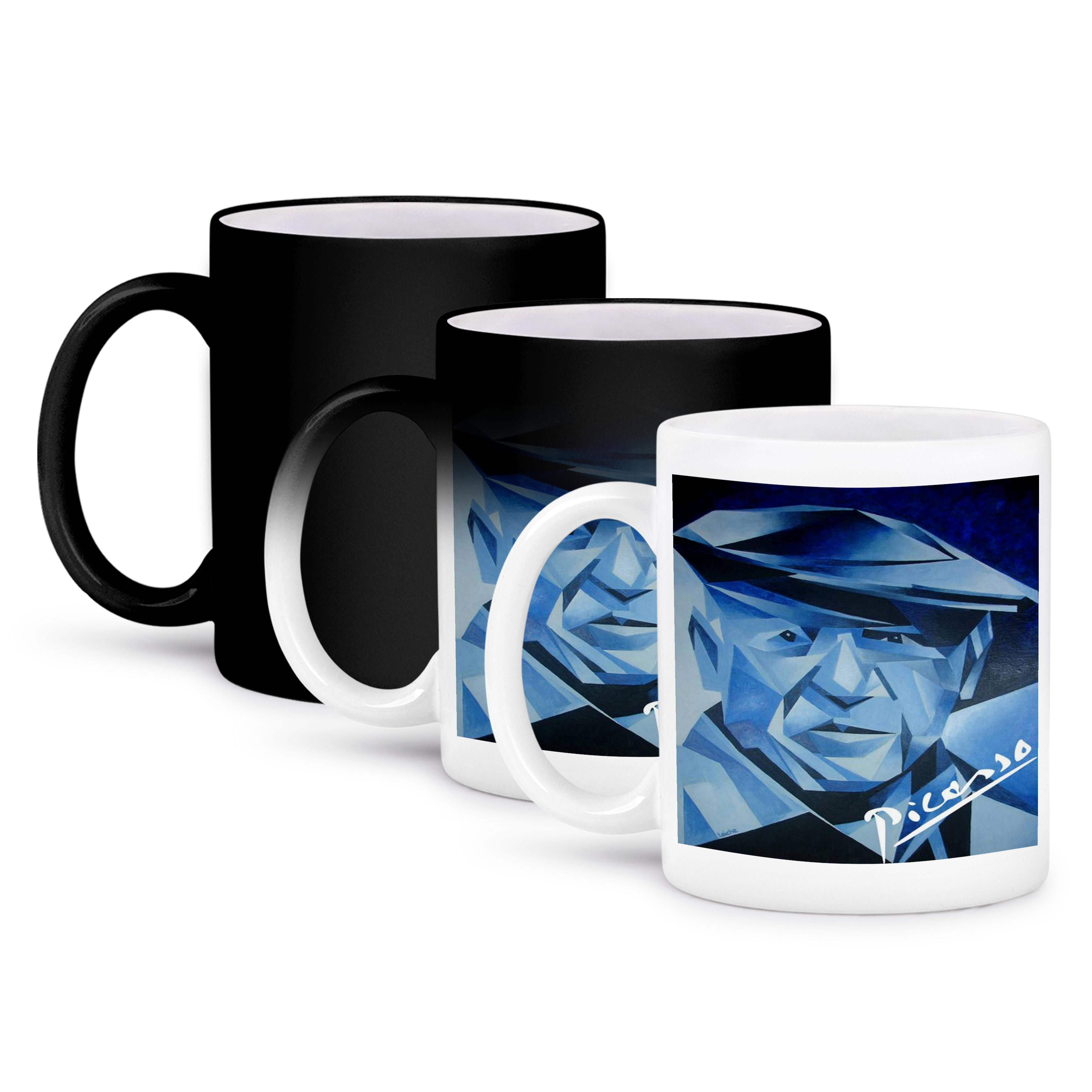 3dRose, Blue Picasso - artist, blue, cubism, man, pablo picasso ...