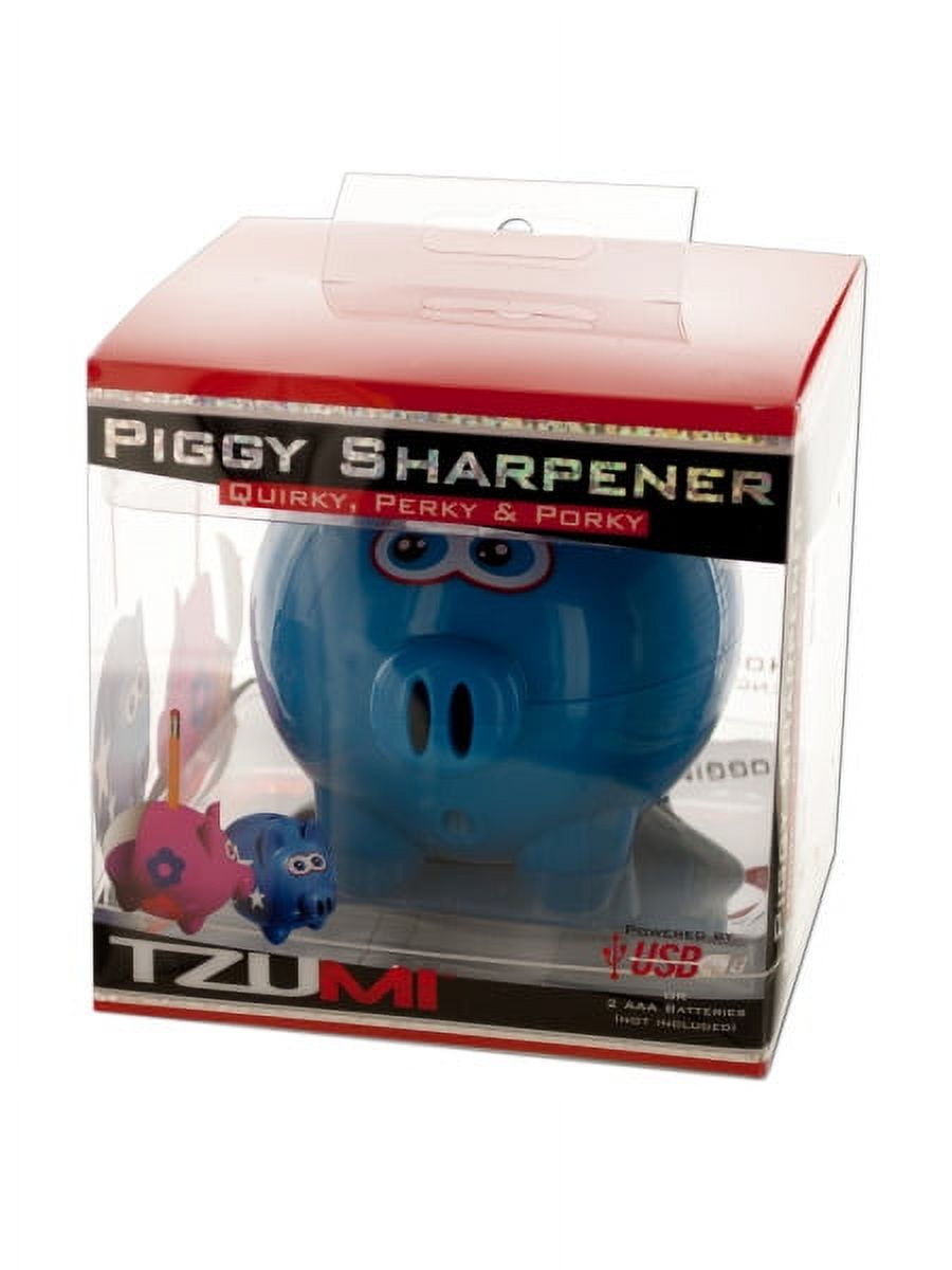 Blue Piggy Pencil Sharpener, 6 Count - Walmart.com
