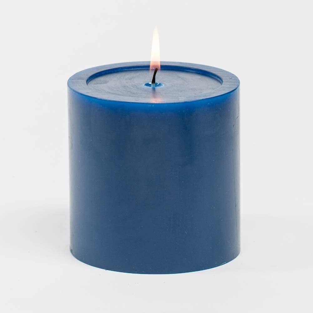 Blue Pillar Candle - Walmart.com