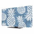 Blue Pineapple TV Cover for 55 Inch Screen, Stretch Fabric Dustproof TV ...