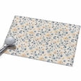 Blue Pink Flowers Entryway Rug 2x3ft Washable Non Slip Bathroom Rug ...